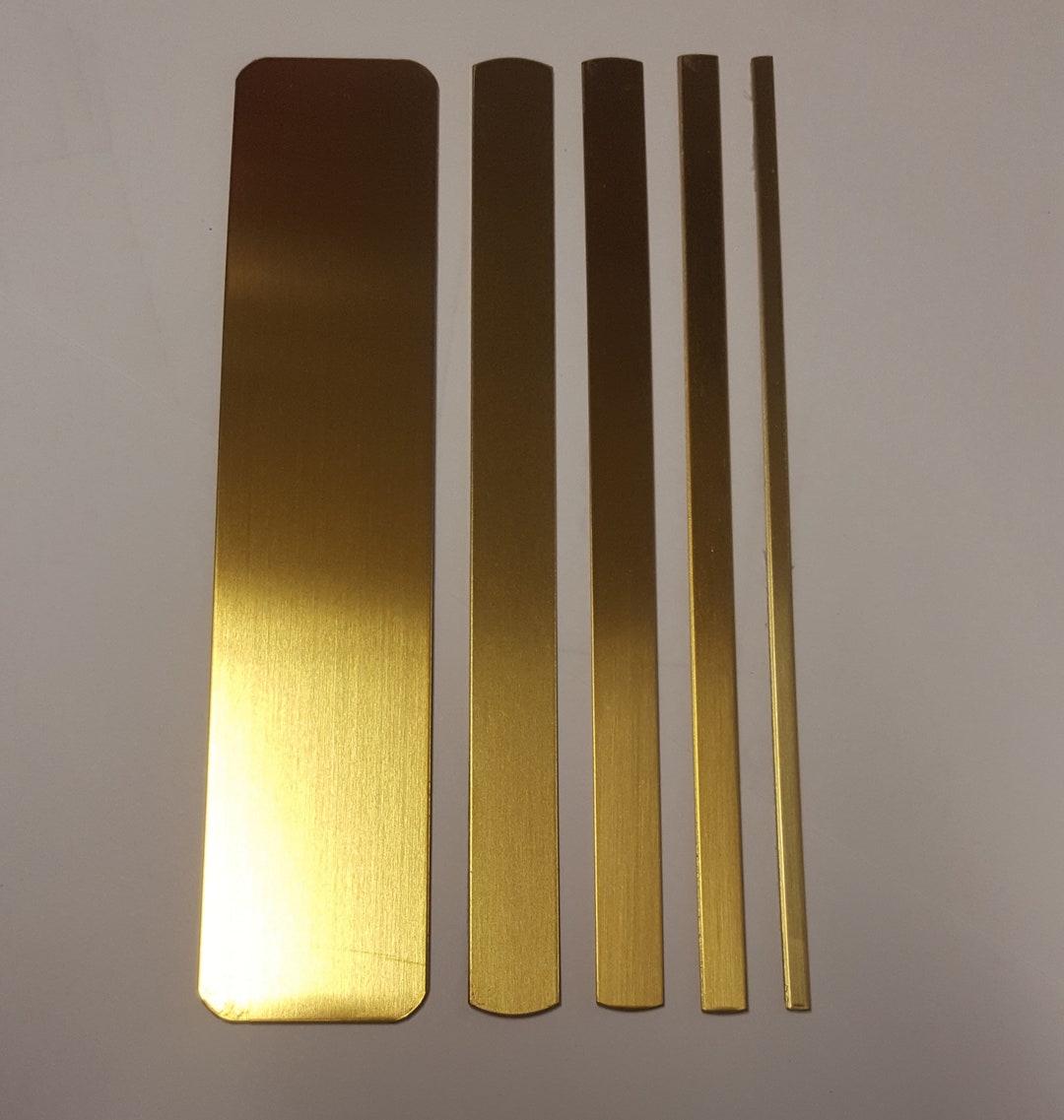 Solid Brass Tie Clip Blank: Stamping & Engraving Supplies - Etsy