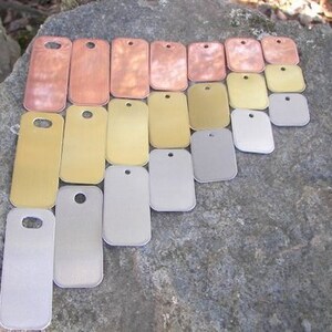 Brass Key Tags 1" X ..., (5-400) Key Fob, Copper, Brass OR Aluminum Key ...