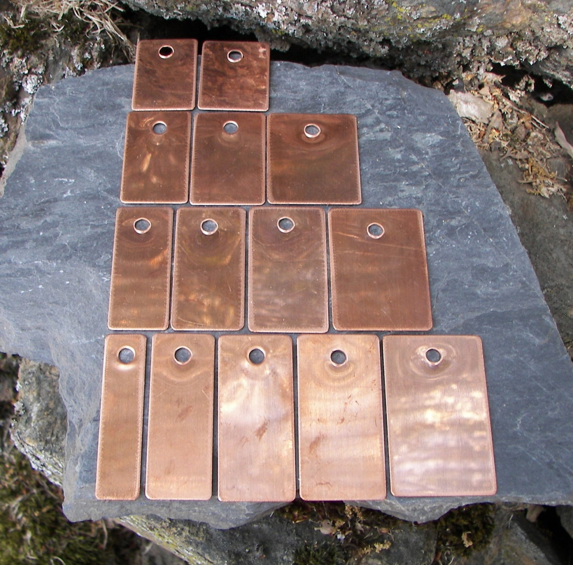 Copper Key Fob 50 21 Ga. .032 24 Ounce Key Chain | Etsy