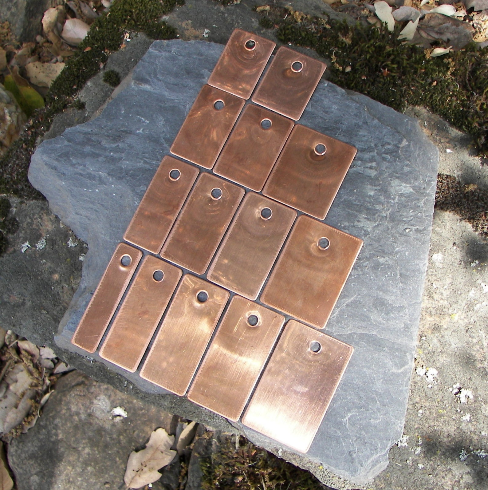 Copper Key Fob 50 21 Ga. .032 24 Ounce Key Chain | Etsy