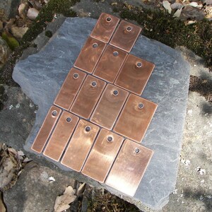 Copper Key Fob 50 21 Ga. .032 24 Ounce, Key Chain, Finished Copper ...