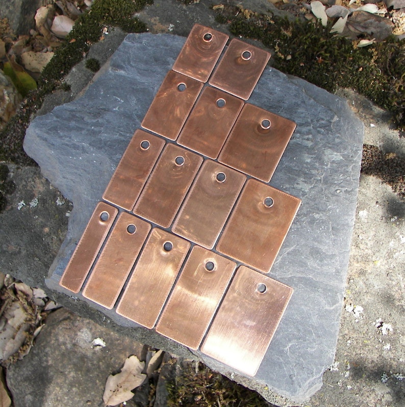 Copper Key Fob 50 21 Ga. .032 24 Ounce Key Chain | Etsy