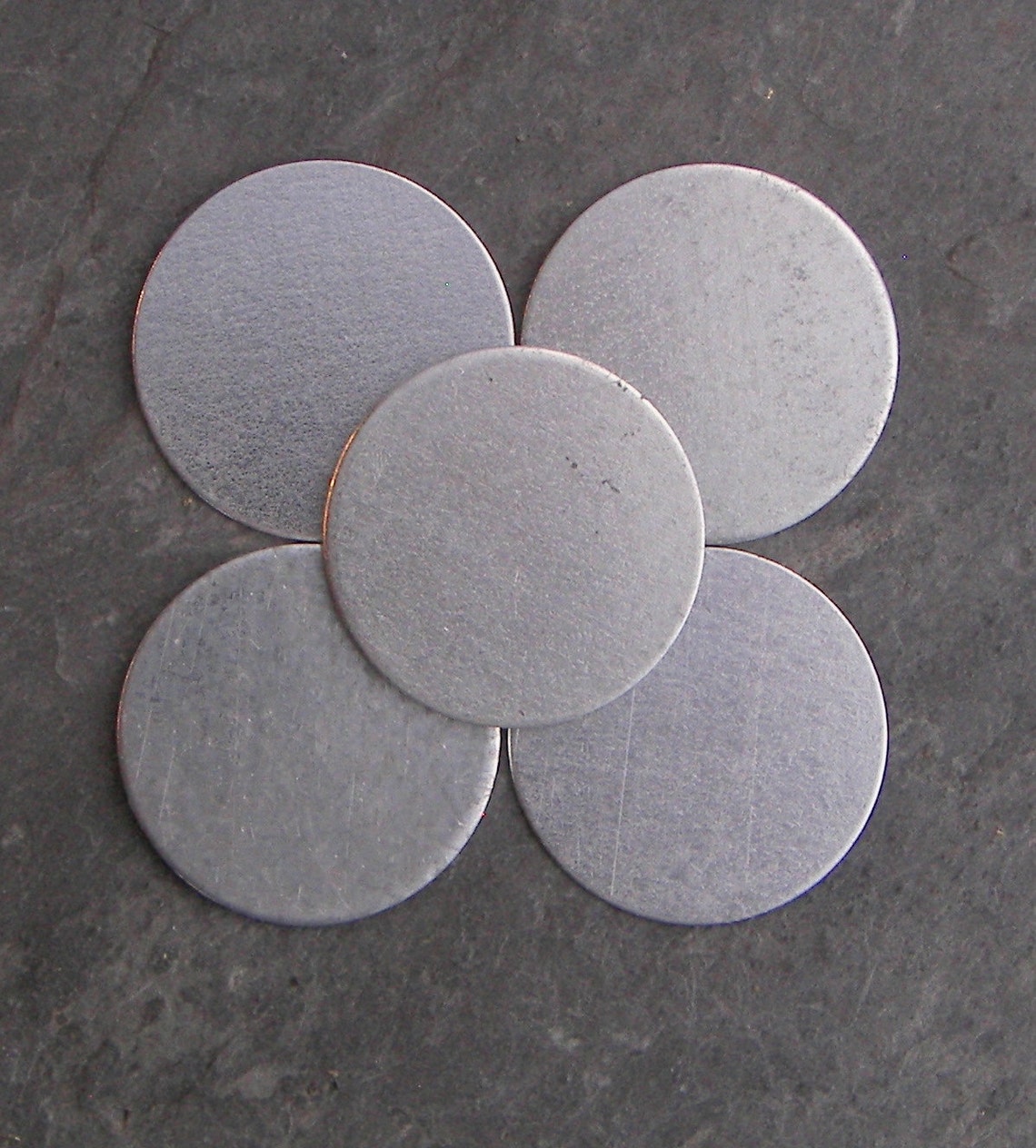 Galvanized 1.25 Discs 5-200 Circles Smooth Blanks - Etsy