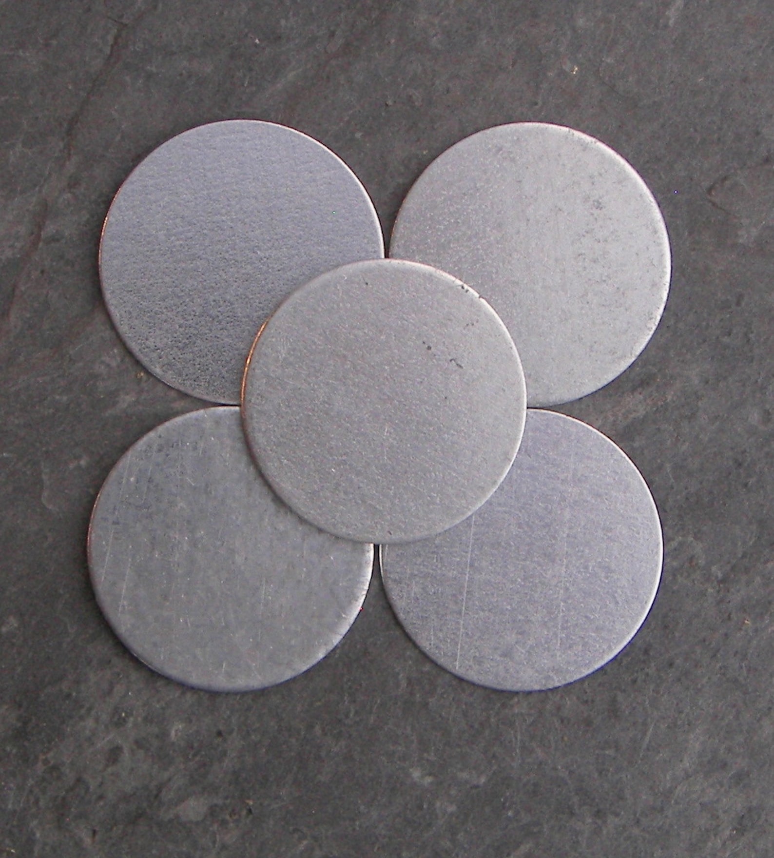 Galvanized 1.25 Discs 5-200 Circles Smooth Blanks - Etsy