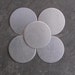 Galvanized (50) 1" Round Discs, Circles Smooth Engraving and Hand ...