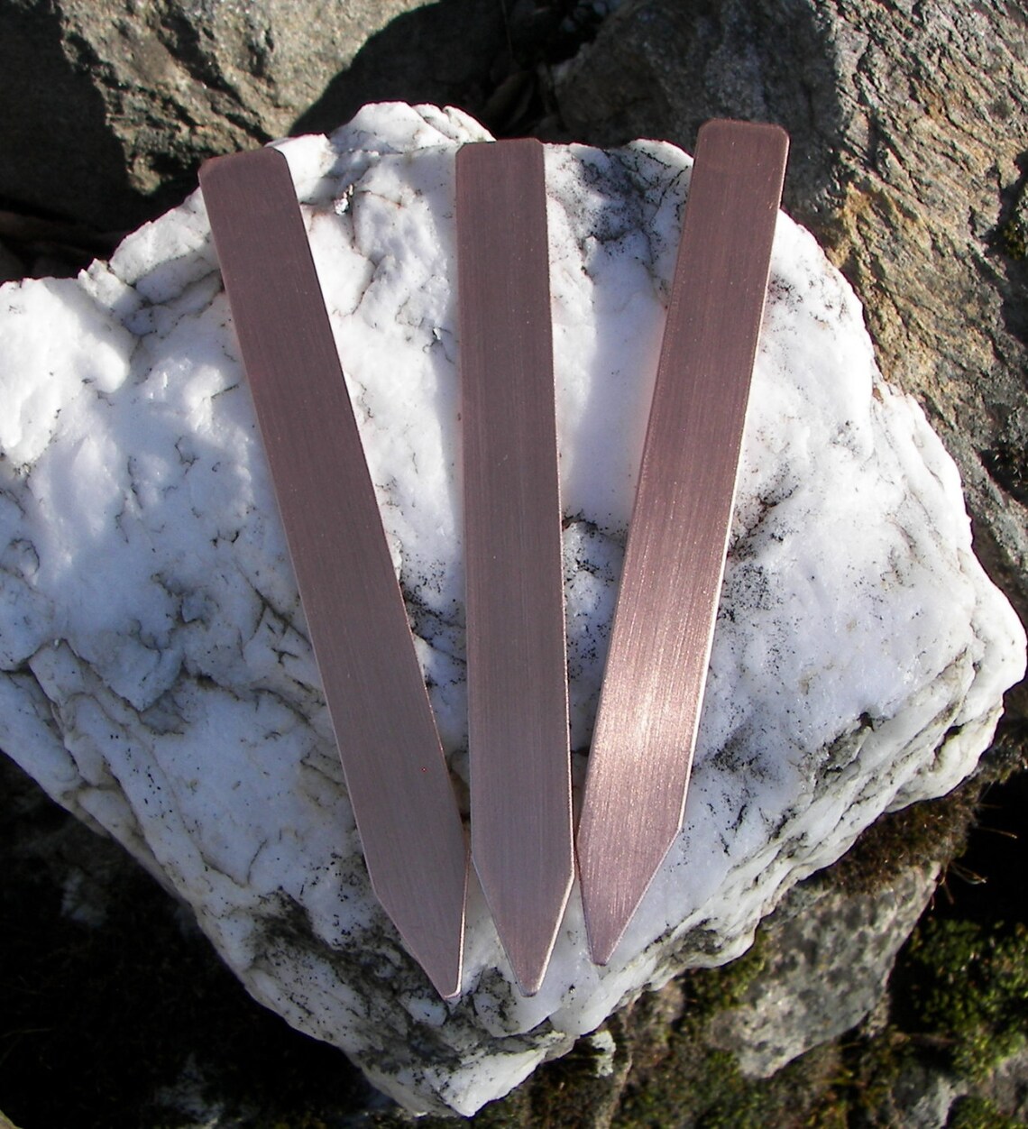 Plant Stakes Copper 22 Ga. to 16 Ga. 20 Oz. to 48 Oz. - Etsy