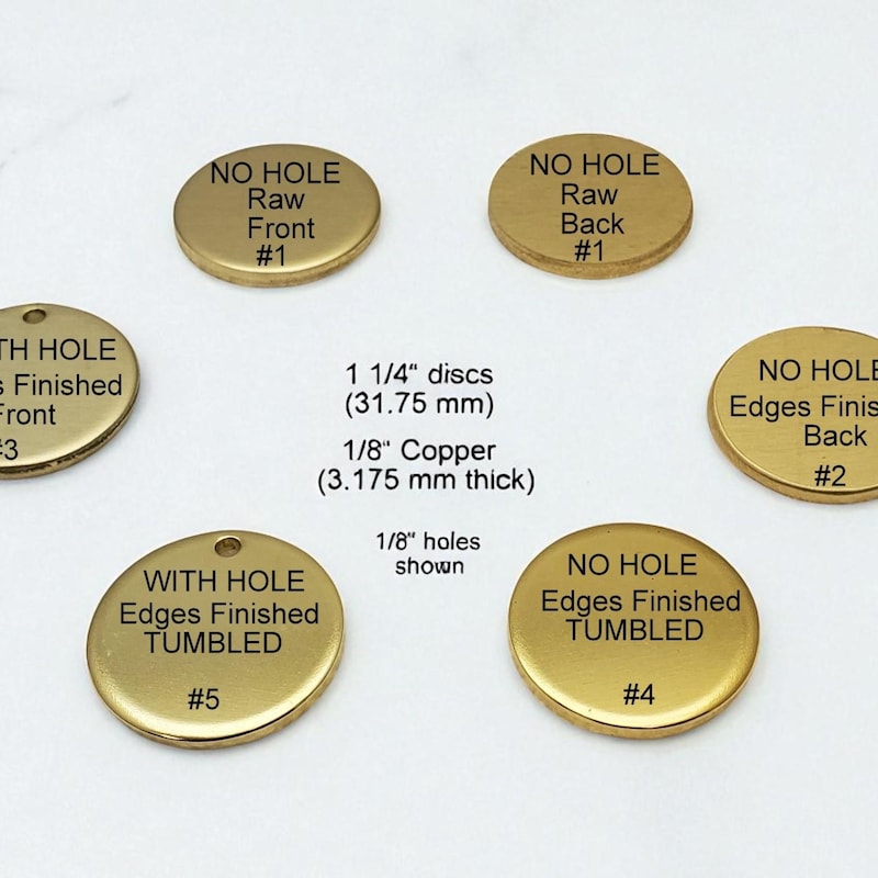 Brass Coin Stamping Tag - Etsy
