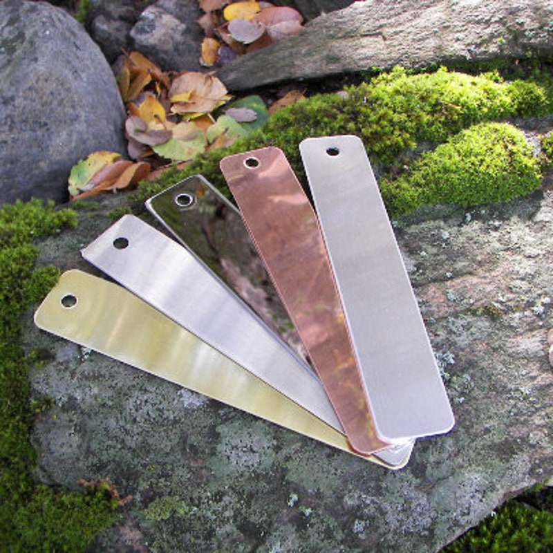 Metal Bookmark - Etsy