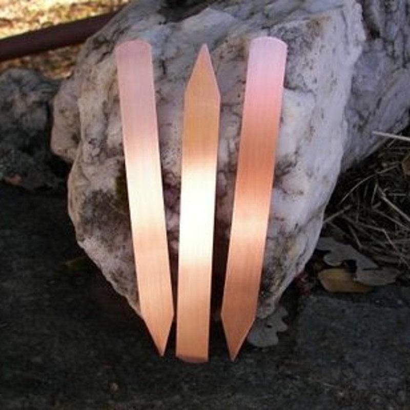 Copper Plant Marker - Etsy