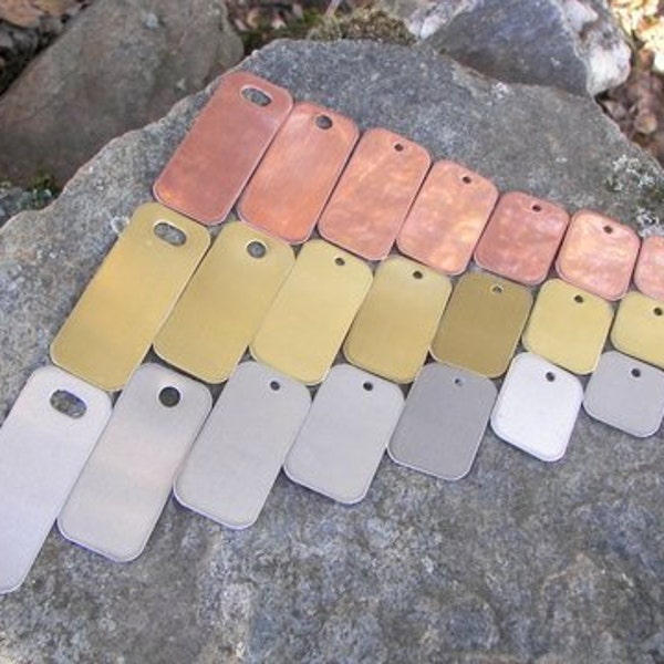 Brass Key Tag - Etsy