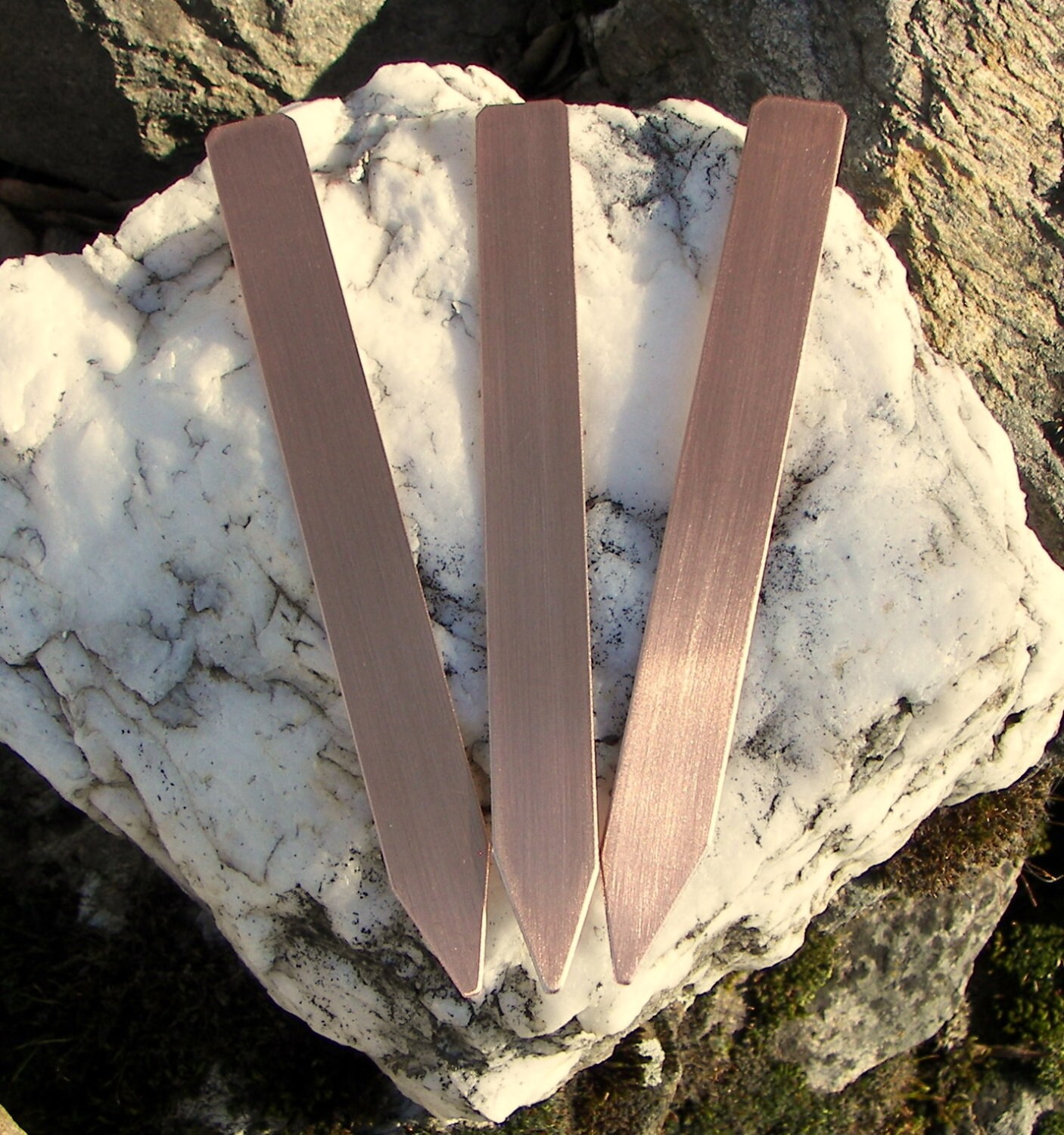 Plant Stakes Copper 22 Ga. to 16 Ga. 20 Oz. to 48 Oz. - Etsy