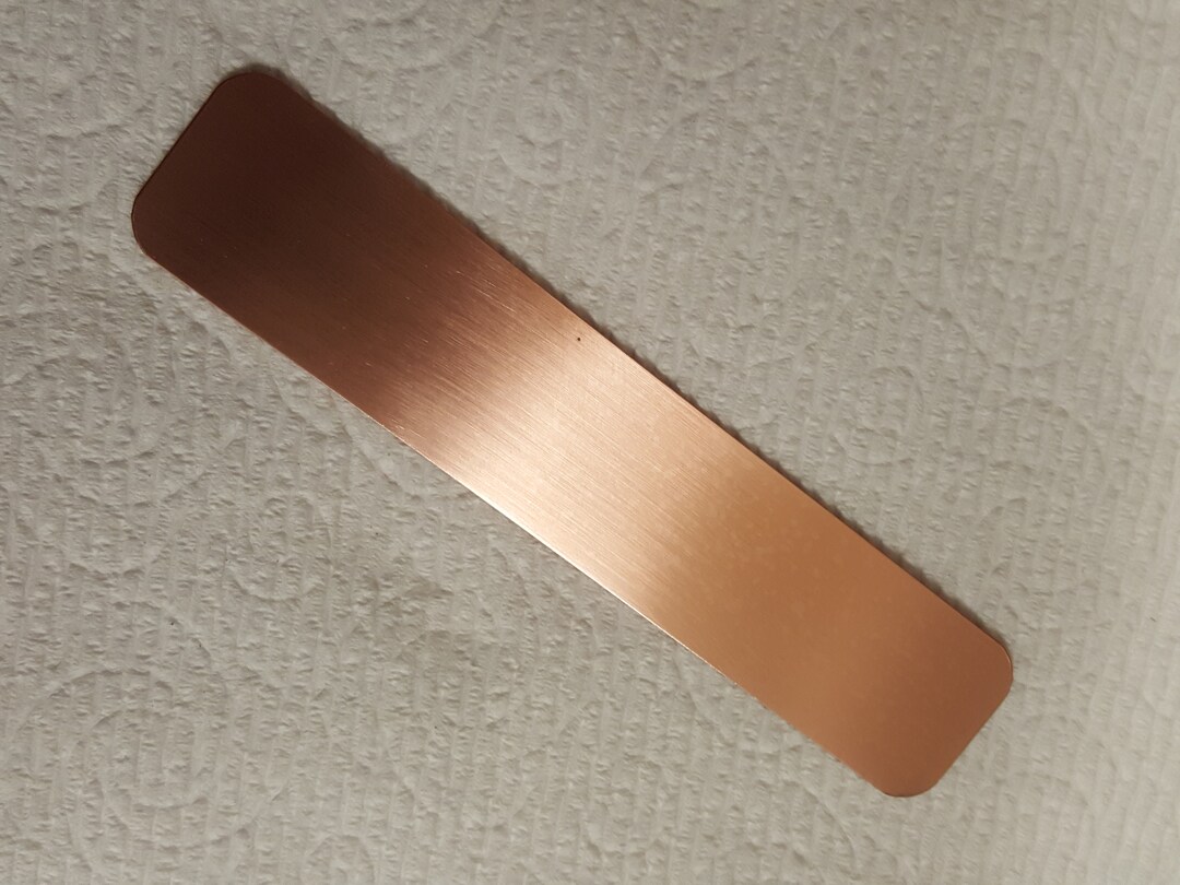 Samantha's Copper 20 Oz. Bookmark (5-200) 1.5" X 6", .027" Copper ...