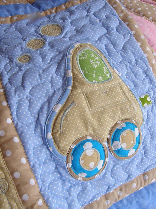 Trapunta per ragazzo, trapunta patchwork, trapunta del neonato, auto trapunta, trapunta di palla ...