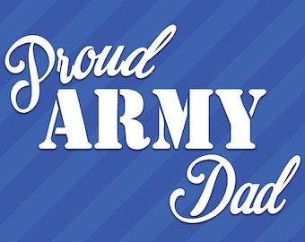 Army Dad Decal | Etsy