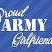 Proud Army Girlfriend Vinyl Decal Sticker - Etsy