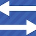 Right & Left Arrow Vinyl Decal Sticker Business Door Window Enter Exit ...