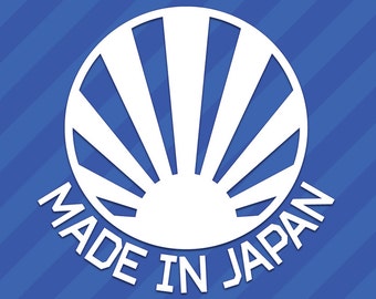 Rising Sun Sticker Vinyl Decal Bumper Sticker Jcreatenz - Etsy