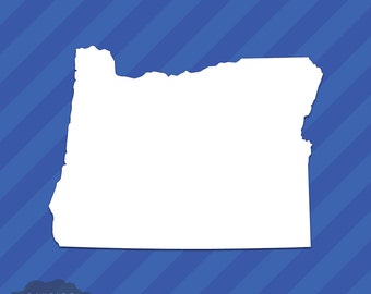 Oregon Outline | Etsy