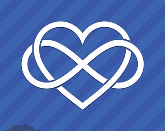 Infinity decal | Etsy