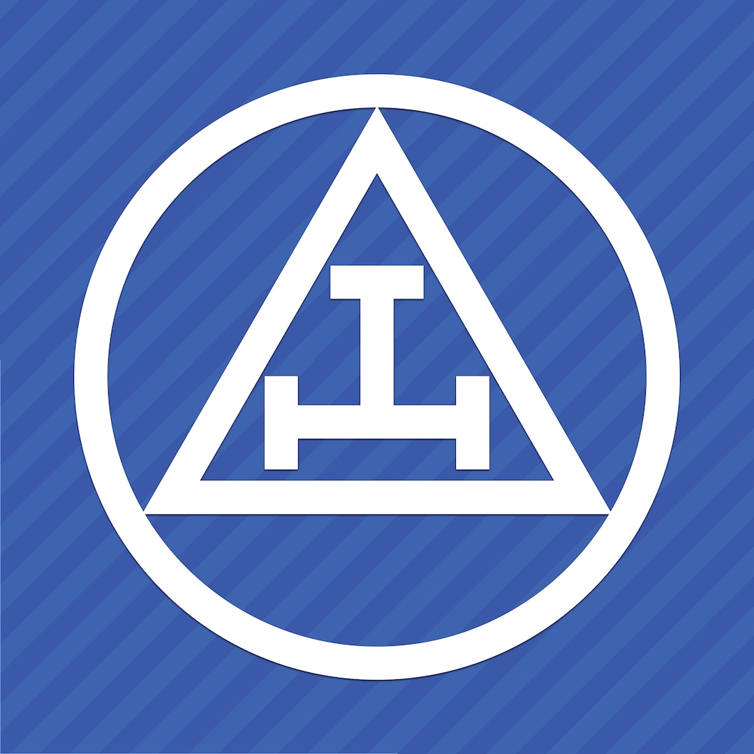 Triple Tau Symbol Vinyl Decal Sticker - Etsy