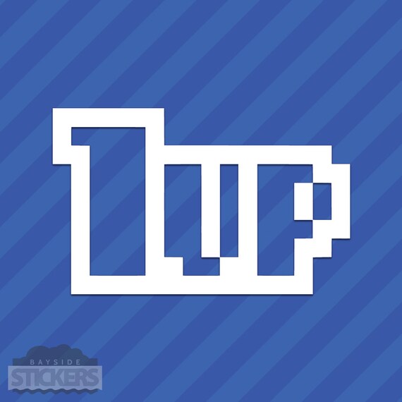 1 Up One Up Vinyl Decal Sticker | Etsy