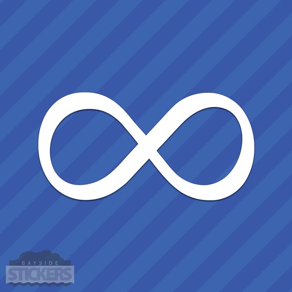 Infinity Symbol Car Decal - Etsy