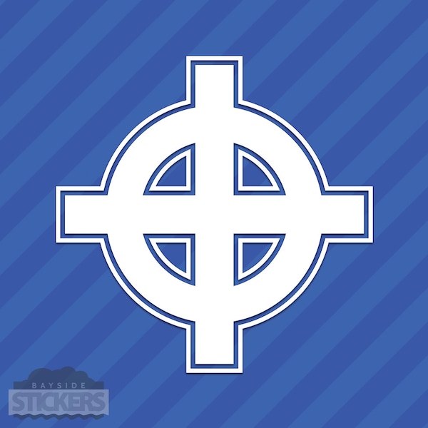 Celtic Cross Sticker - Etsy