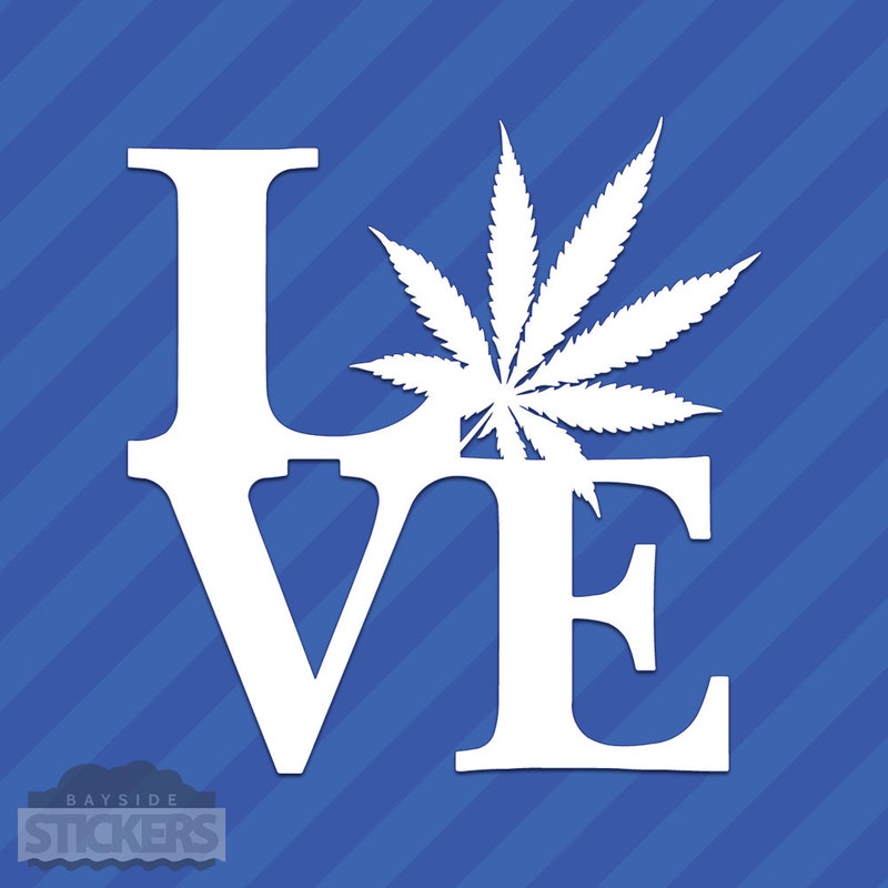 Pot Leaf Stickers - Etsy