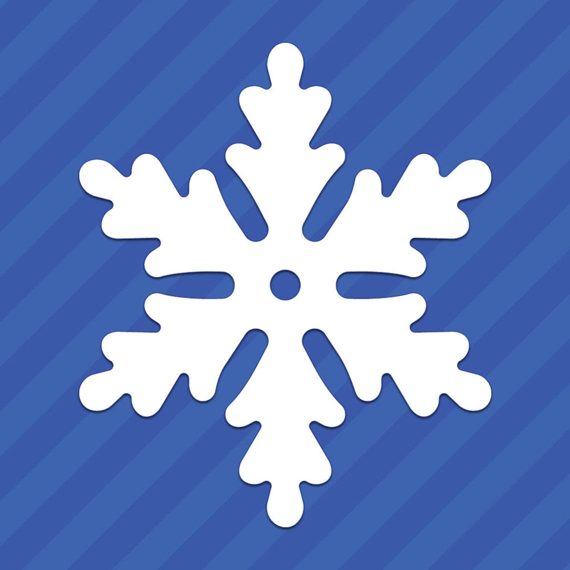 Snowflake Vinyl Decal Sticker - Etsy