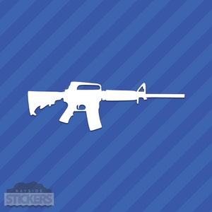 AR-15 AR15 Gun Vinyl Decal Sticker US Military Assault Rifle - Etsy