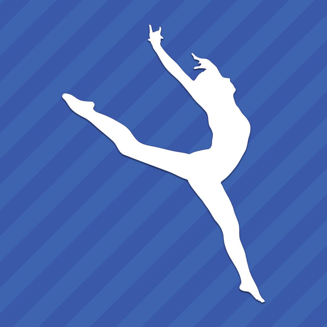 Dancer Vinyl Decal Sticker - Etsy