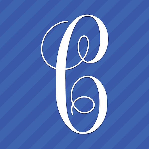 Letter C Monogram - Etsy