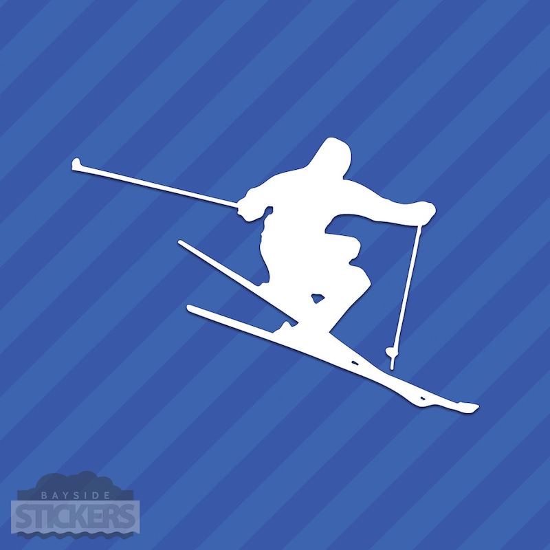 Ski Decal - Etsy
