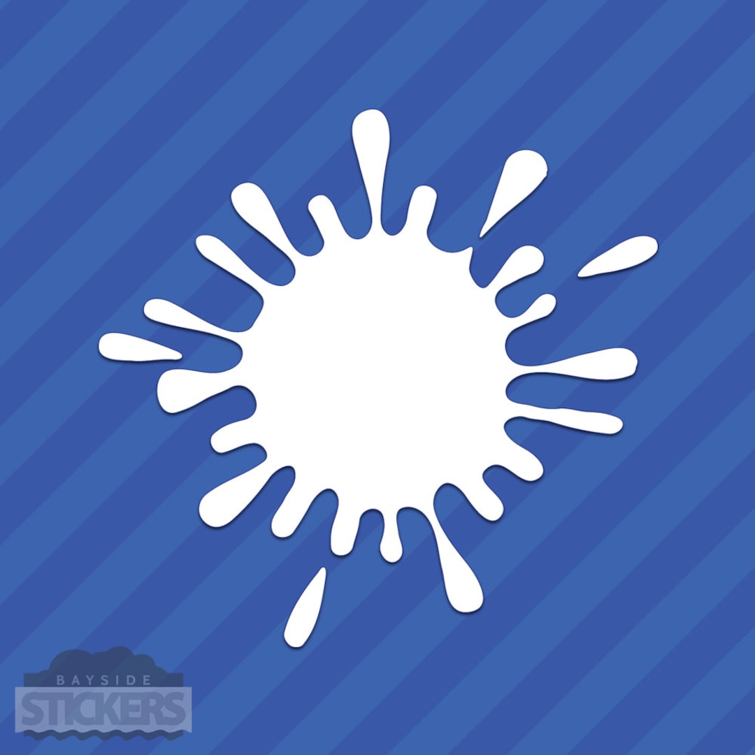 Paintball Splatter Vinyl Decal Sticker - Etsy