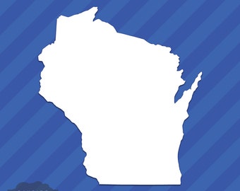 Wisconsin Sayings Sticker Minimalistic | Wisconsin State Sticker ...