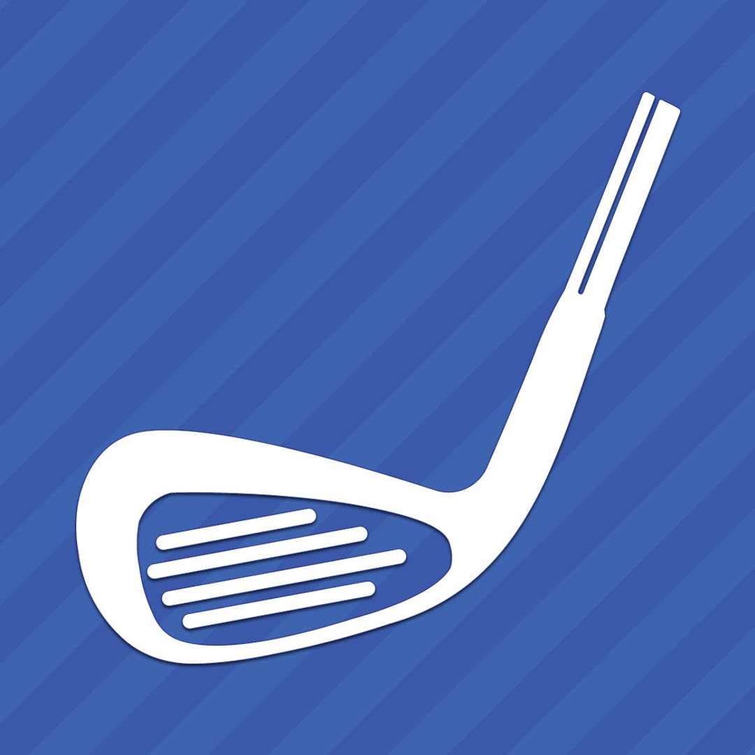 Golf Club Vinyl Decal Sticker - Etsy