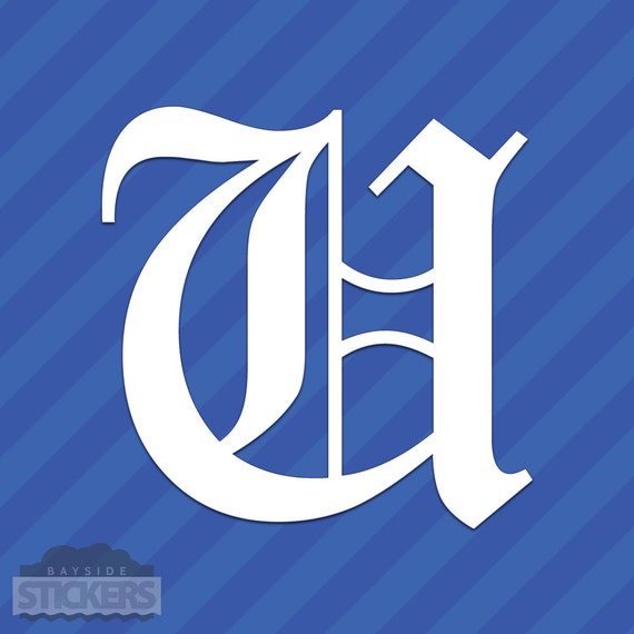 Old English Letter U