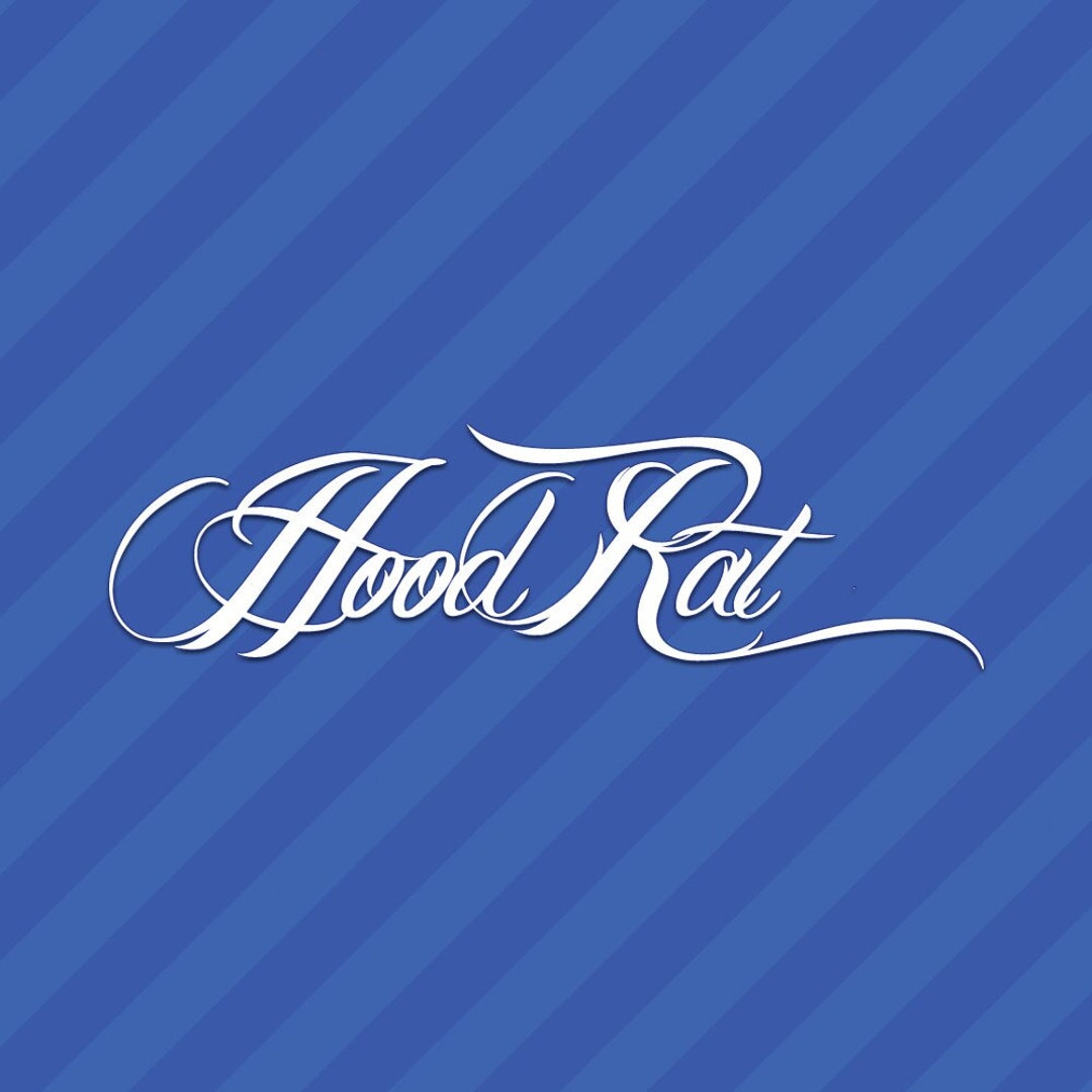 Hood Rat JDM Vinyl Decal Sticker - Etsy