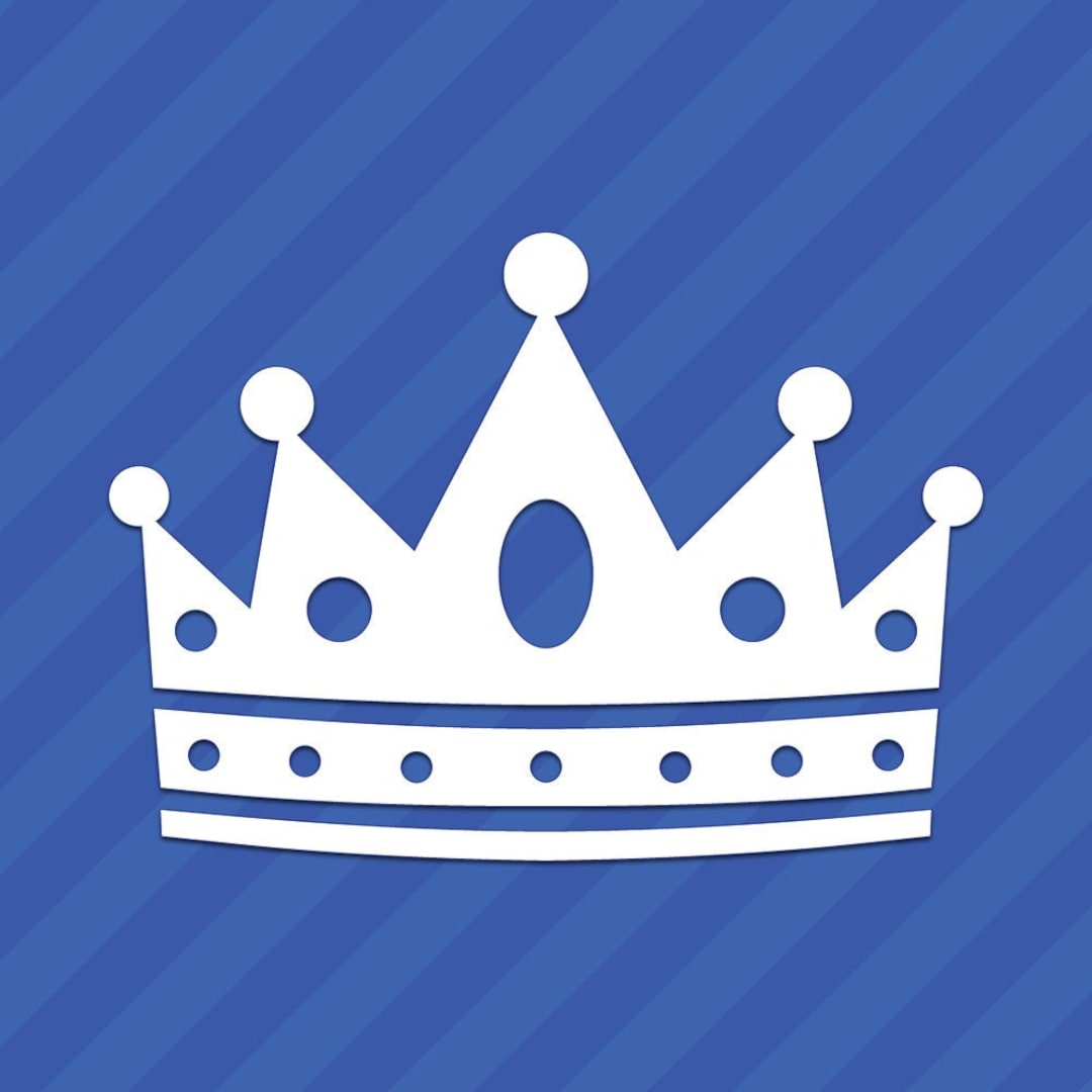 Crown Vinyl Decal Sticker - Etsy