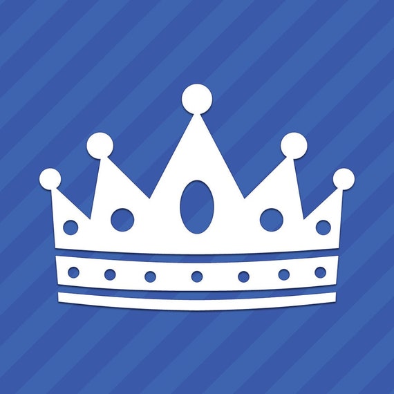 Crown Vinyl Decal Sticker - Etsy