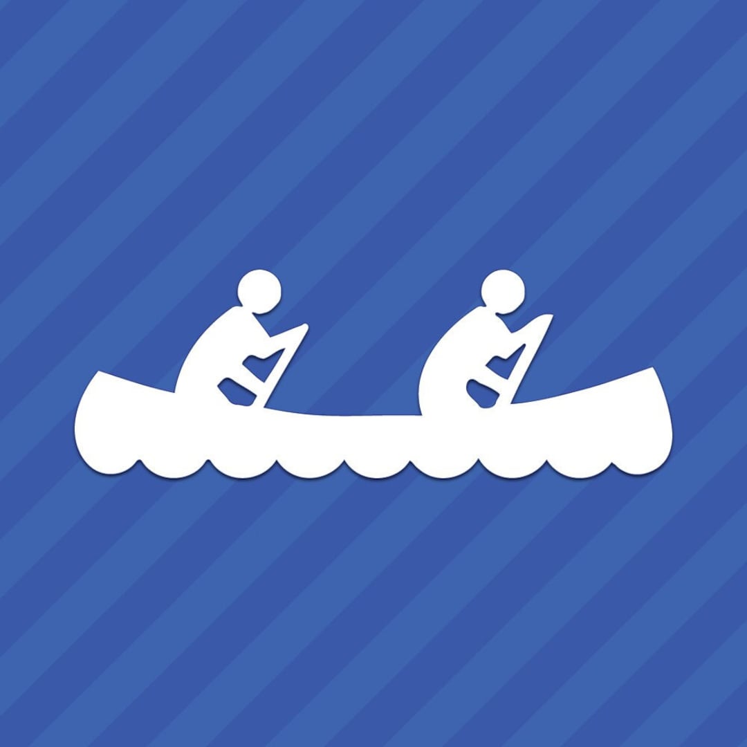 Canoeing Kayaking Vinyl Decal Sticker Dragon Boating - Etsy