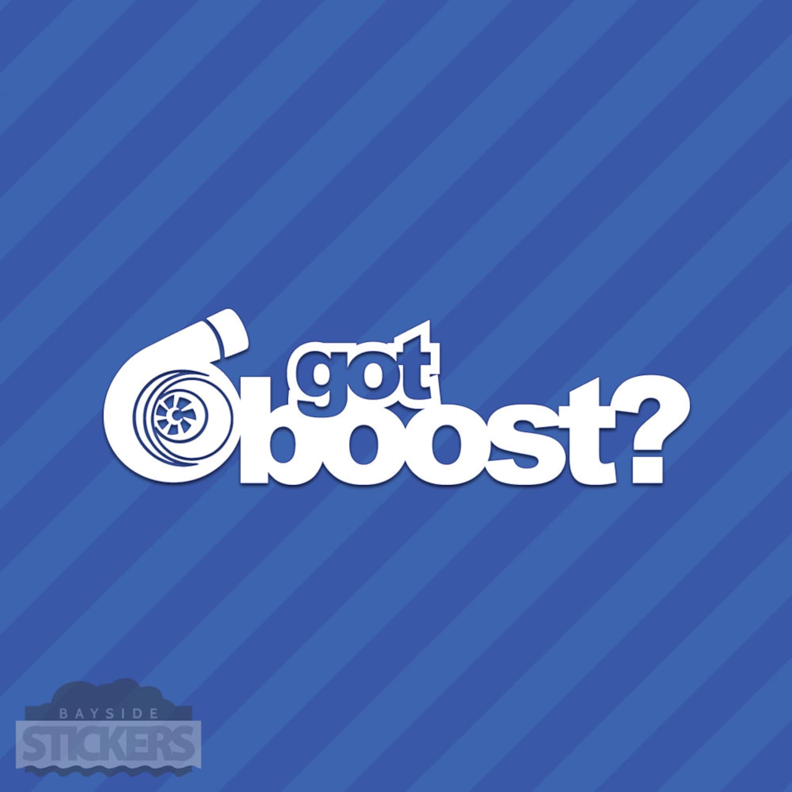 Got Boost? Vinyl Decal Sticker JDM Boosted Turbo Charged NOS - Etsy