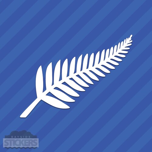 New Zealand Silver Fern Vinyl Decal Sticker Kiwi - Etsy