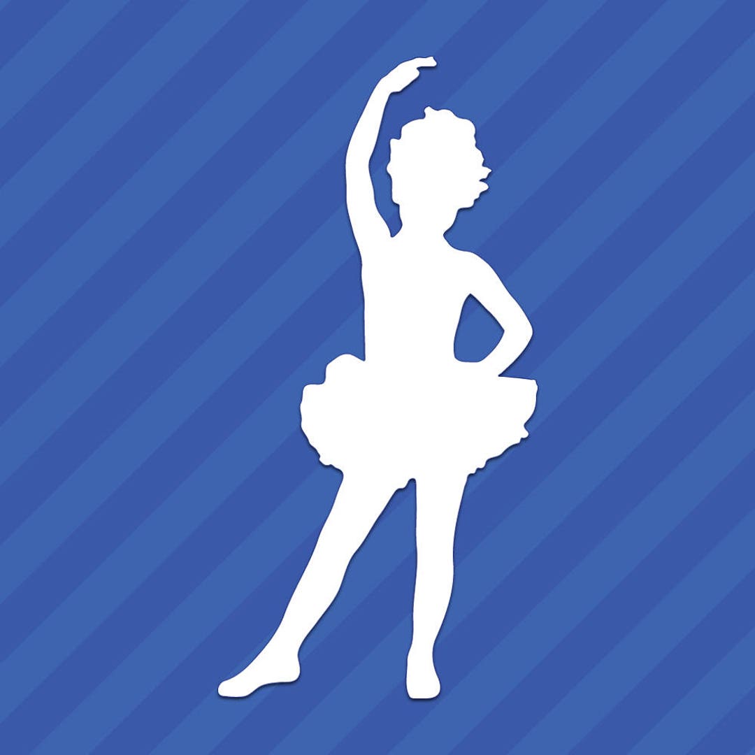 Ballet Dancer Vinyl Decal Sticker - Etsy