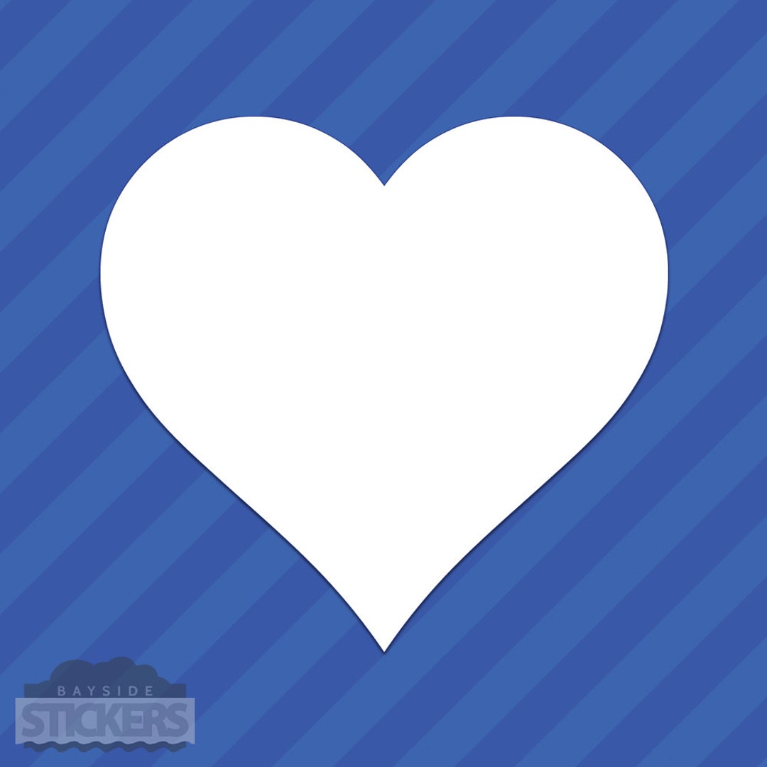 Heart Symbol Love Vinyl Decal Sticker - Etsy