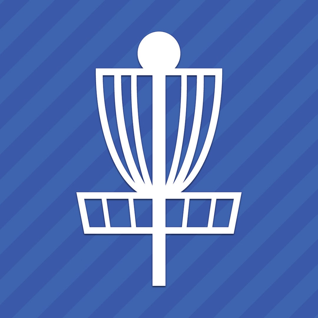 Disc Golf Net Vinyl Decal Sticker - Etsy