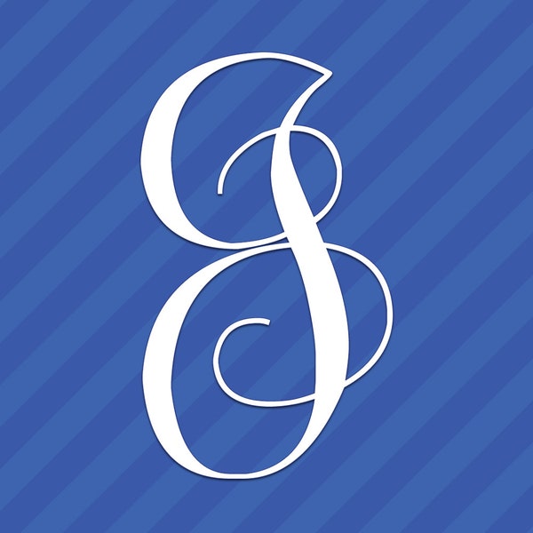 Letter J Monogram - Etsy