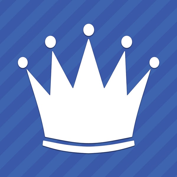Crown Vinyl Decals - Etsy