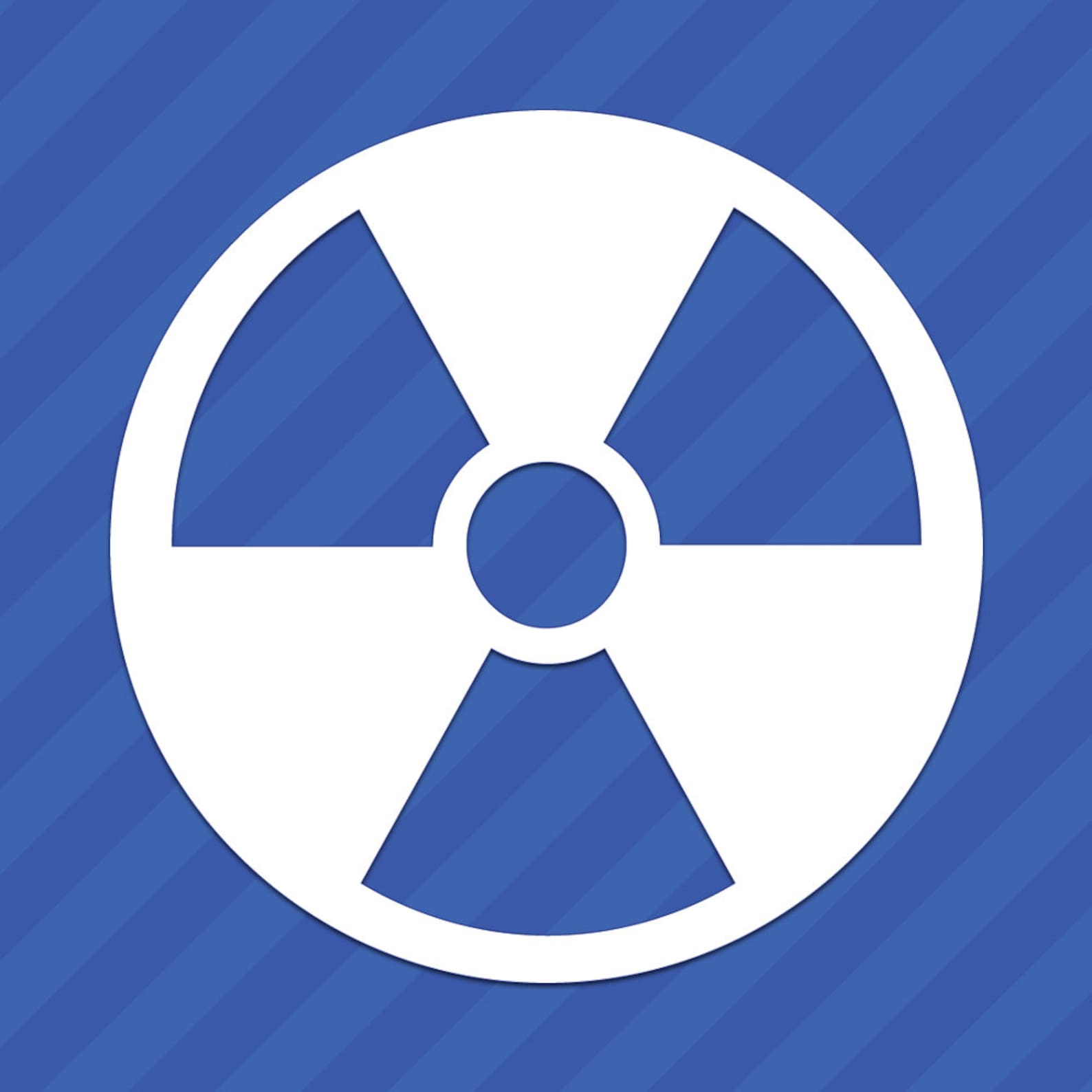 Radioactive Symbol Vinyl Decal Sticker Radiation - Etsy