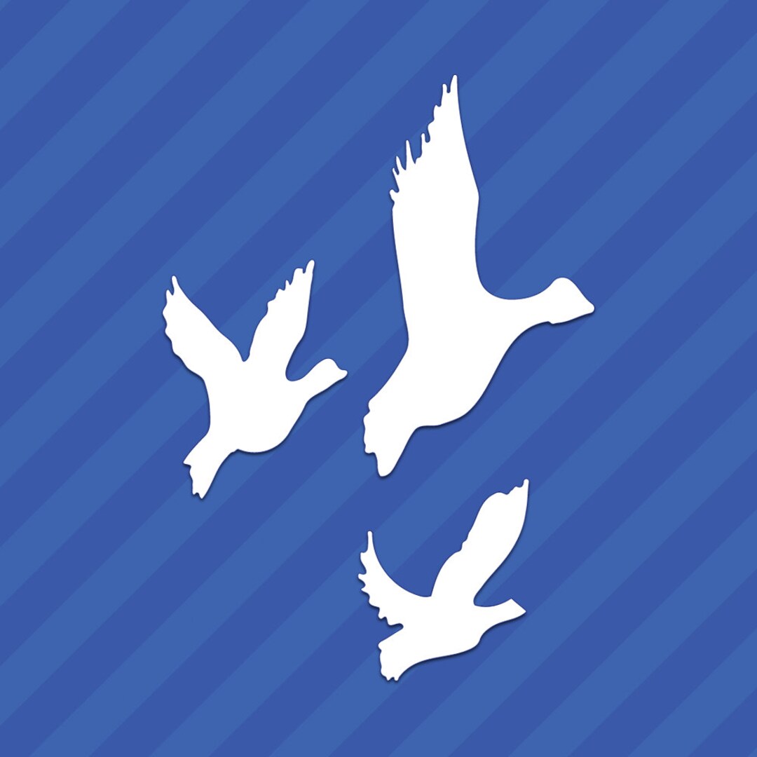 Birds Flying Vinyl Decal Sticker - Etsy